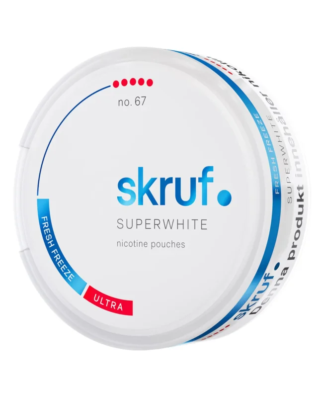 Skruf Superwhite Fresh Freeze Ultra - Veloop